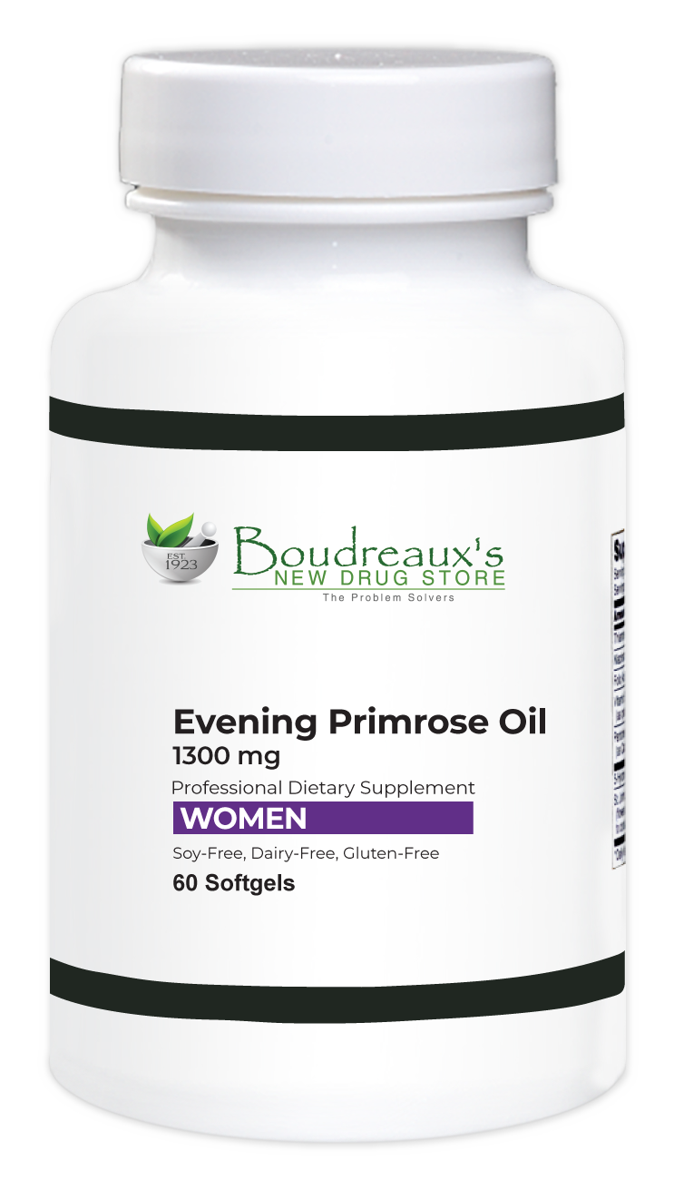 Evening Primrose Oil 1300 mg - Boudreaux's New Drug Store