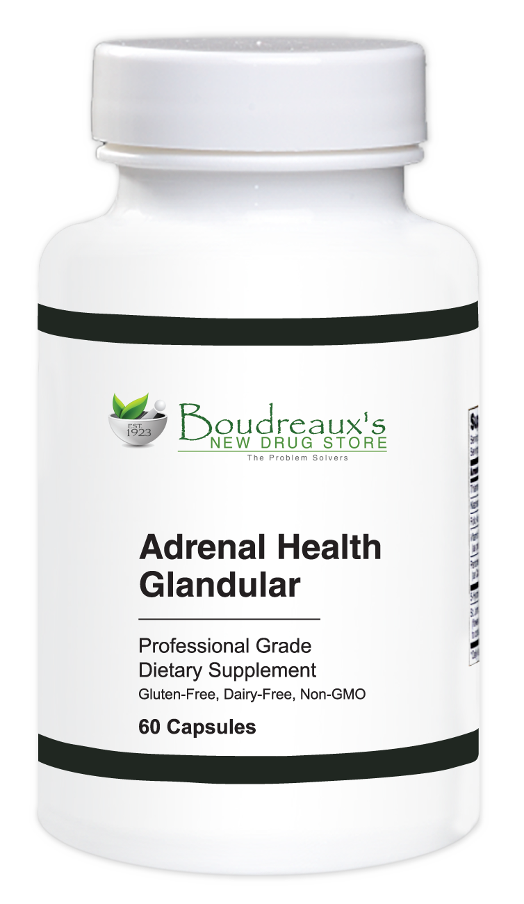 Adrenal Health Glandular - Boudreaux's New Drug Store